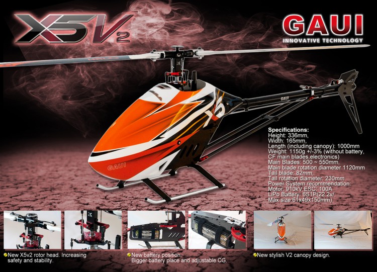 Gaui X5 V2 Kit